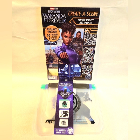 Marvel | Other | Marvel Black Panther Wakanda Forever Bundle | Poshmark
